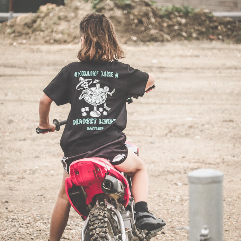 Chillin' Like A Deadset Legend Kids Tee – Rattlers